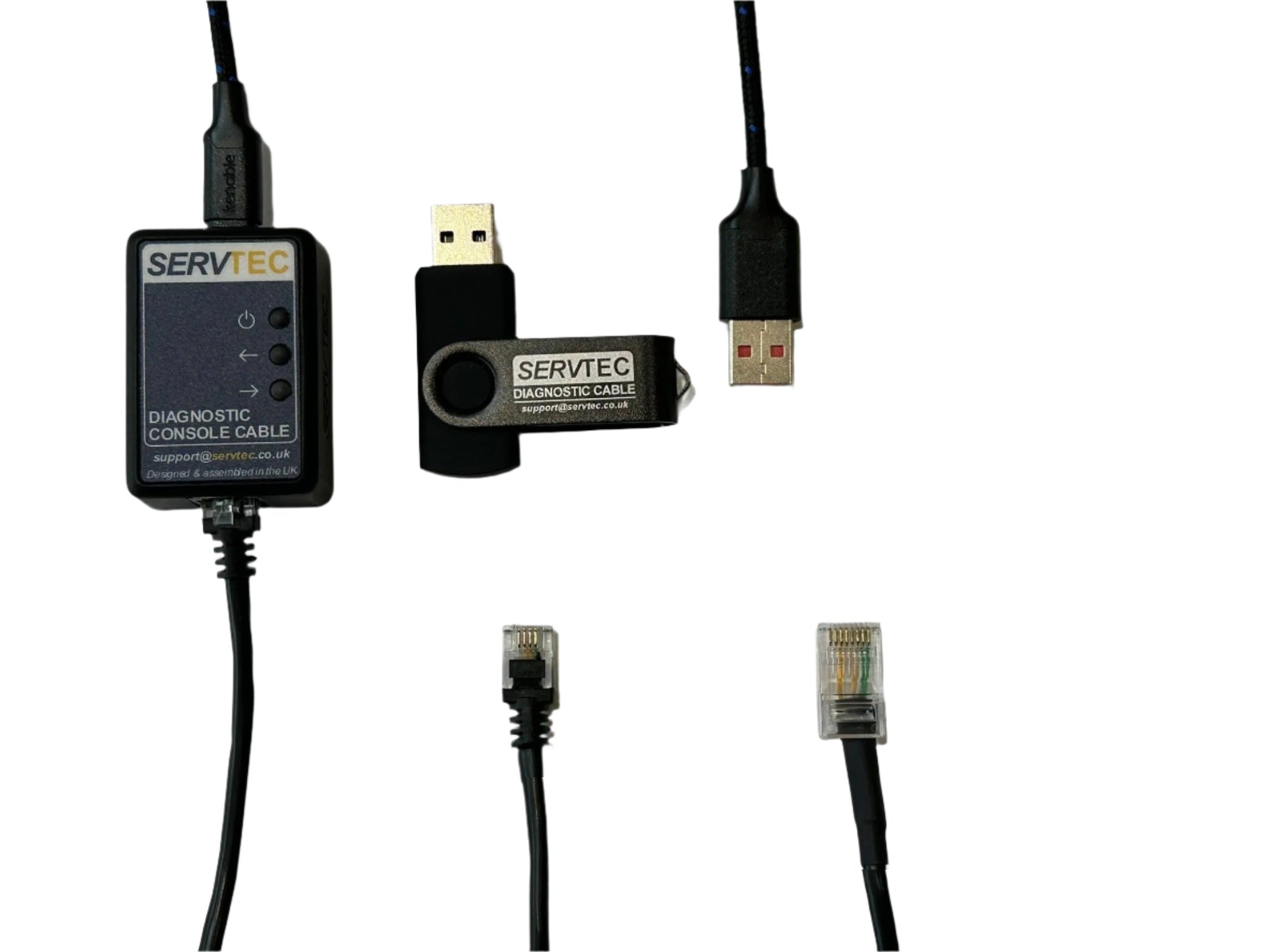 PACE BMS USB RS232 Diagnostic Cable - PBMS Tools – SERVTEC Battery ...