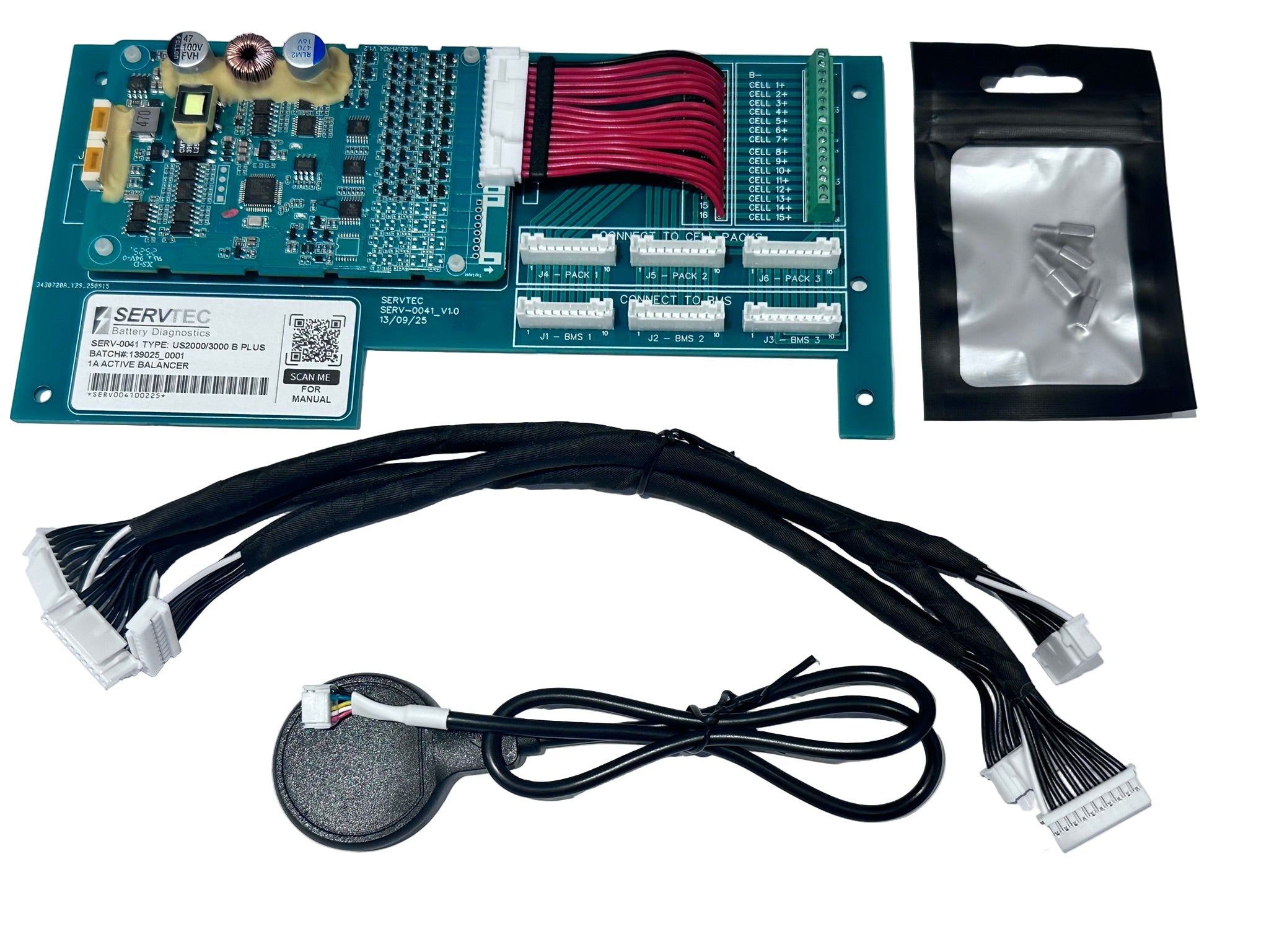 1A Active Cell Balancer for Pylontech US2000 / 3000 Type B or Plus ...
